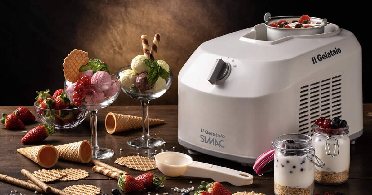 Il Gelataio - Gelatiera autorefrigerante per gelato fatto in casa - Simac